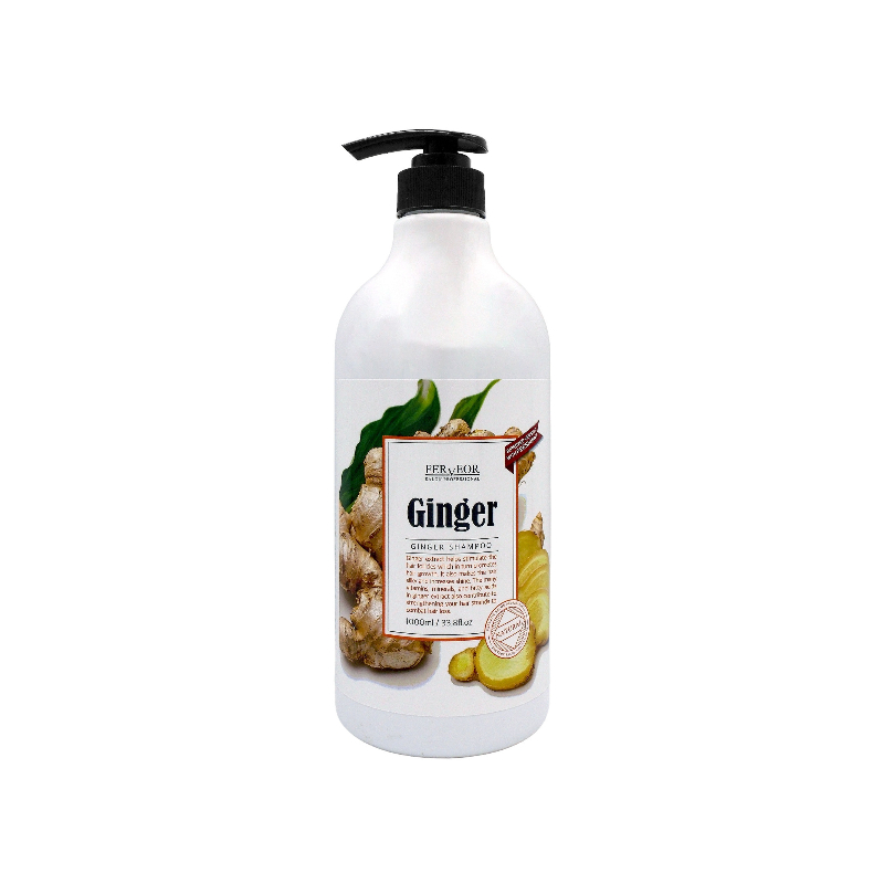 FERVEOR GINGER SCALP & HAIR SHAMPOO 500ML/1000ML | NICE COSMETICS