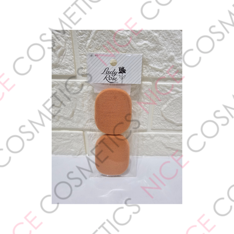 LADYROSE 2 WAY SPONGE(ORANGE BROWN) | NICE COSMETICS